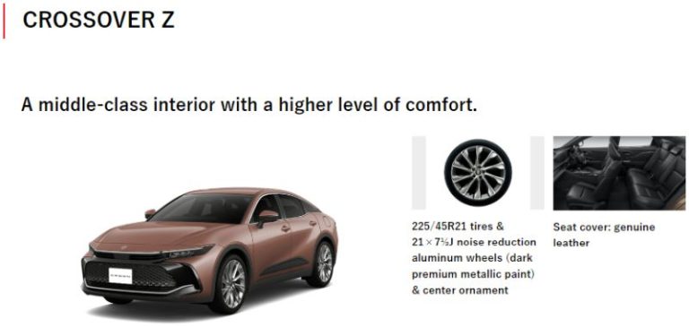 Toyota Crown Crossover Import Information - Prestige Motorsport